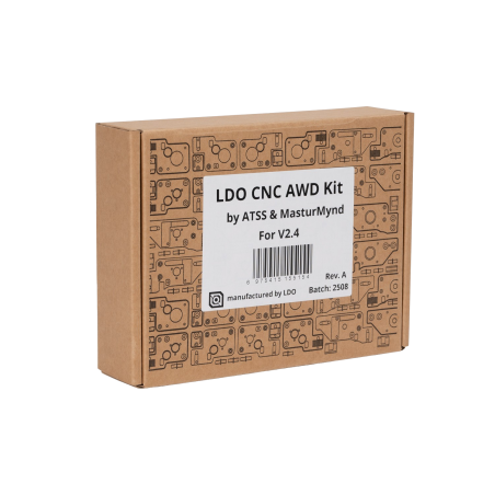 LDO CNC AWD Conversion Kit - For Voron V2.4