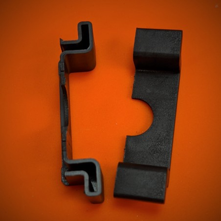 DIN 35 Rail End Cap - Black