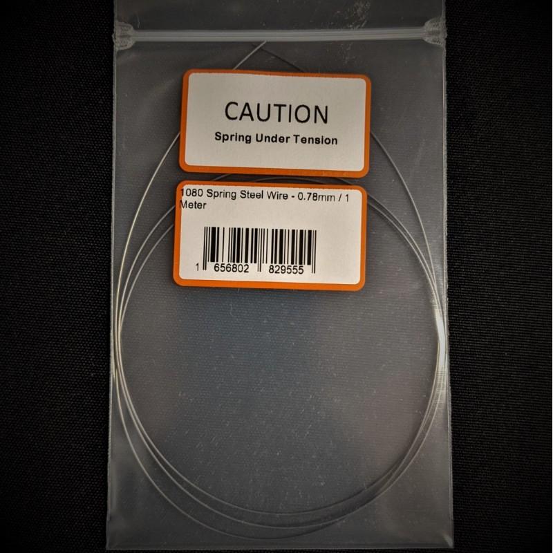 1080 Spring Steel Wire - 0.78mm / 1 Meter