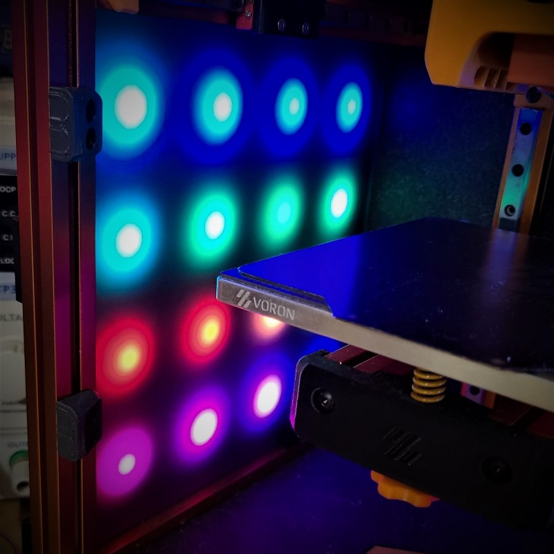 Voron V0 RGB LED Side Panel Kit