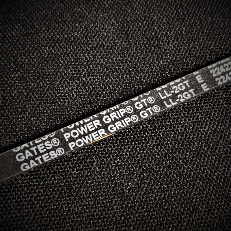Gates PowerGrip 2GT Belt - High Temperature EPDM - Open - 6mm