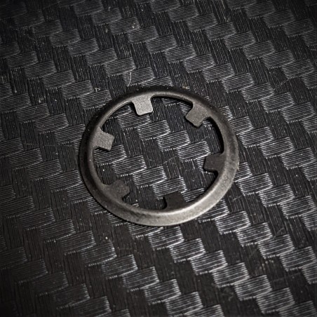 Retaining Clip - 10mm External - Black Phosphate - Push On