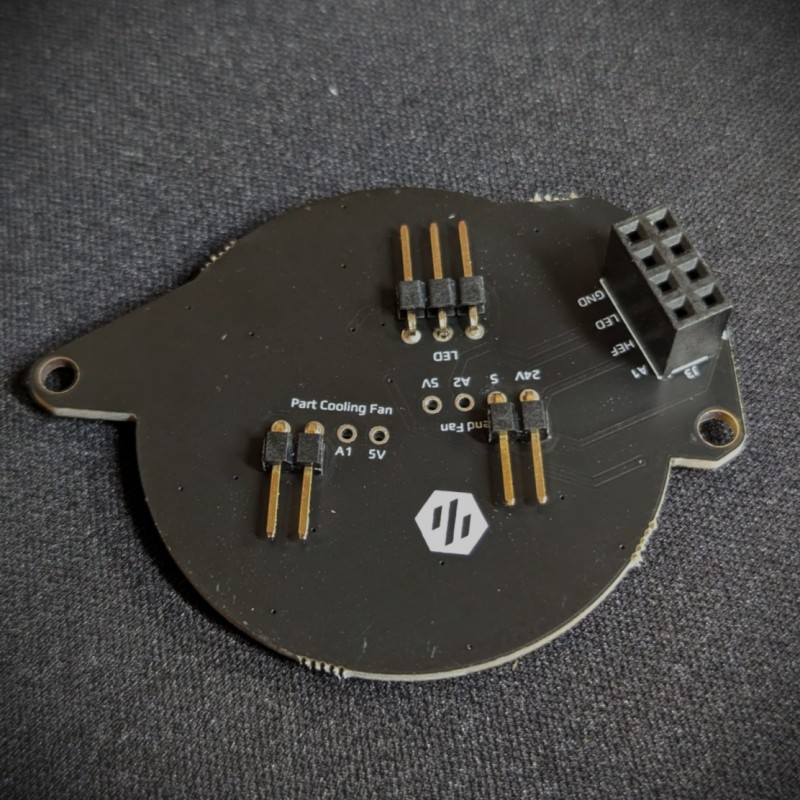 Linneo LEDBoard Fan PCB - For 2 Piece Stealthburner Toolhead PCBs