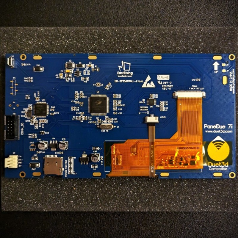 Duet PanelDue Touch Display - Multiple Styles