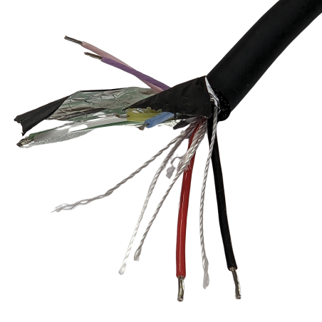 3DO CAN Bus + USB Cable - FEP/Silicone - 26AWG/2P + 24AWG/2C + 20AWG/2C ...