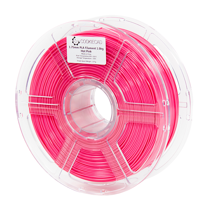 Cookiecad Filament - PLA - Hot Pink - 1KG - 1.75mm