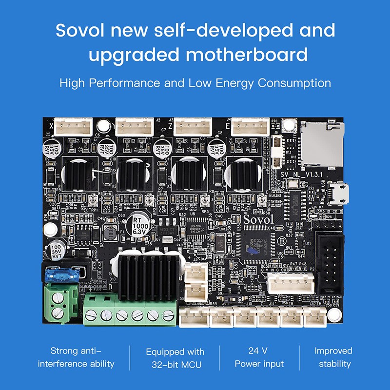 Sovol 32-bit Silent Mainboard for SV06 / SV06 Plus