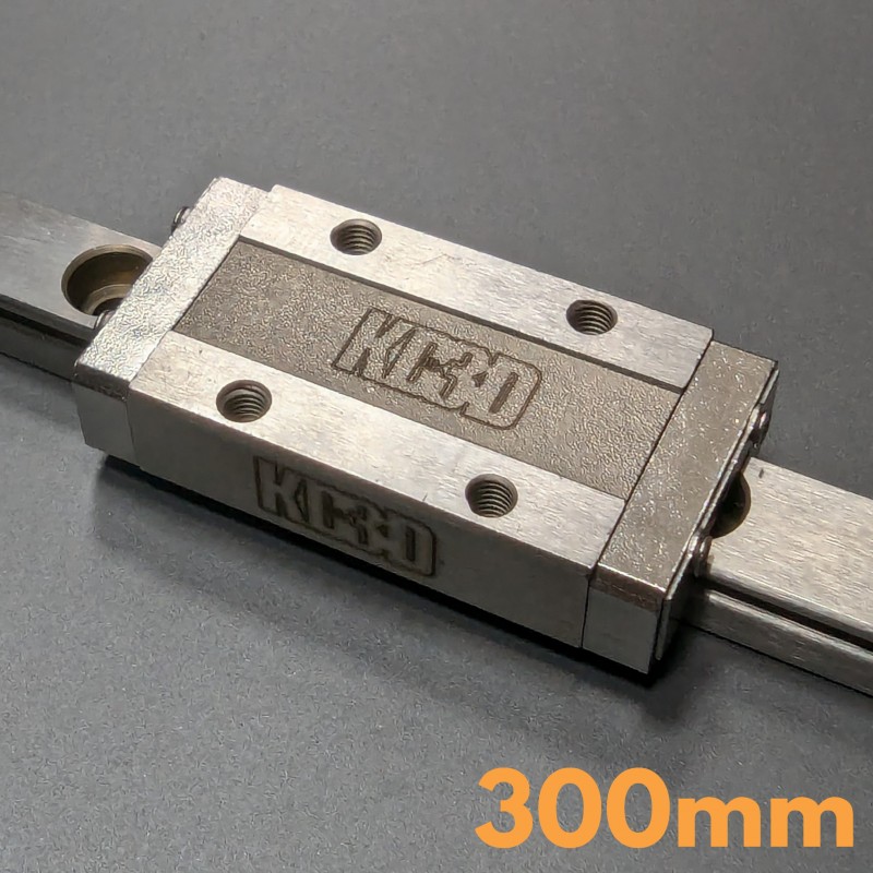 KB3D High Temperature Linear Rail - MGN9H - Multiple Lengths