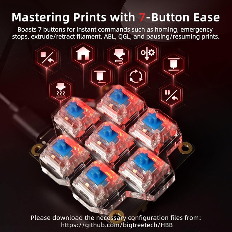 BIGTREETECH HBB Hot-Key Button Board