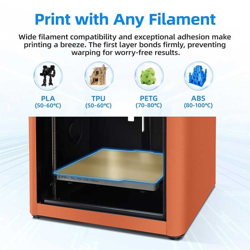 BIQU Panda Build Plate - Textured PEI and Smooth PEI - for Bambu Lab P1 ...