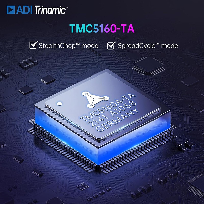 BIGTREETECH TMC5160T Plus Stepper Motor Driver V1.0 with Heatsink Case