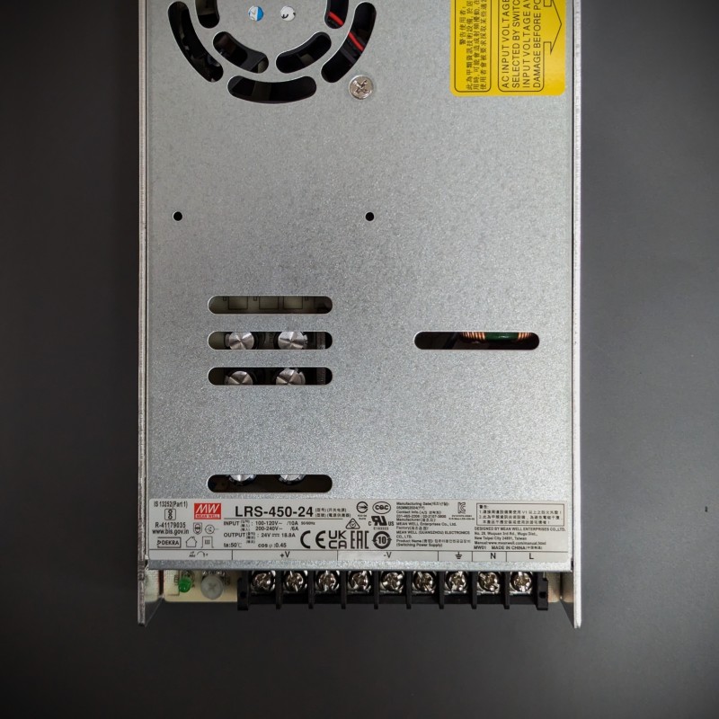 MeanWell LRS-450-24 Power Supply - 24V - 450W