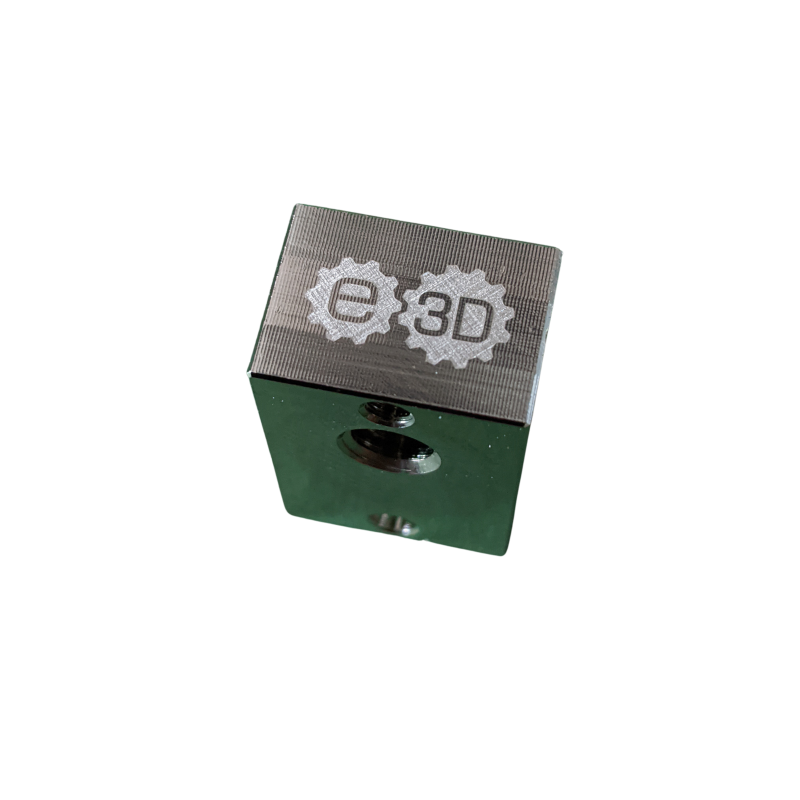 E3D V6 Heater Block - Plated Copper
