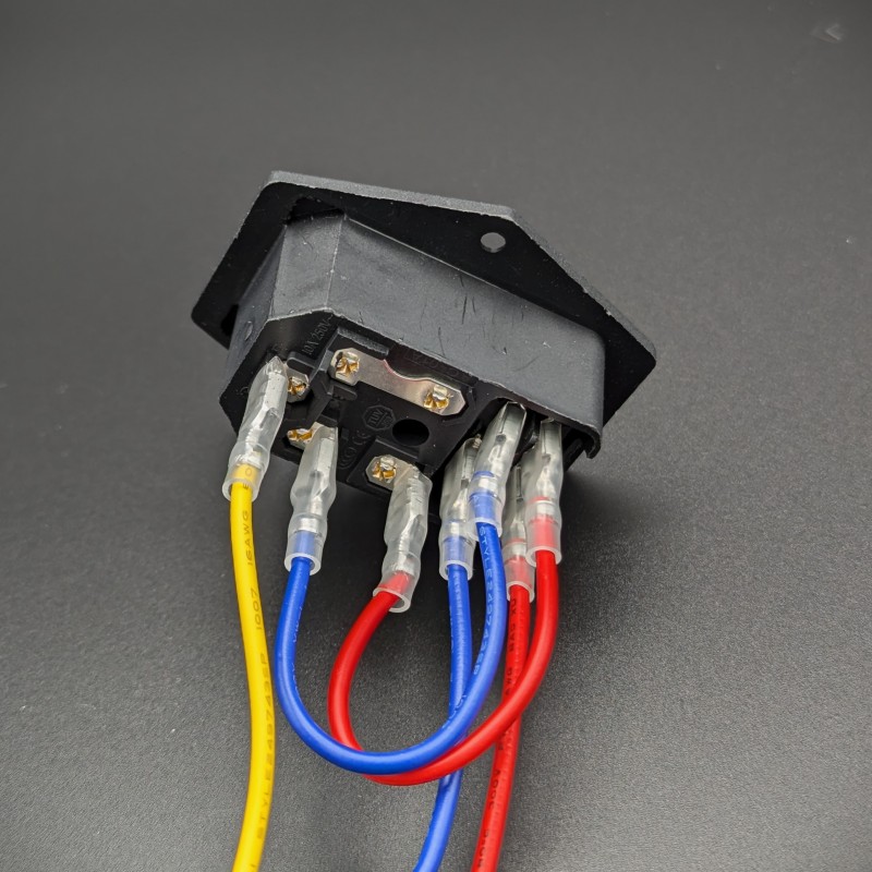 BTT / BIQU - Fused Power Entry Inlet Switch Receptacle - Panel Mount