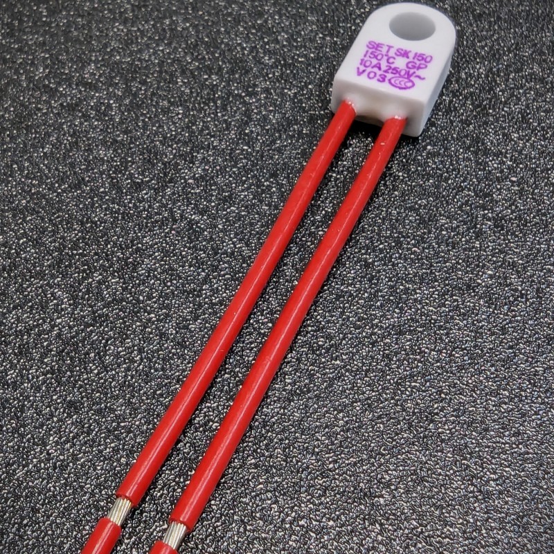 Alpha Therm Thermal Fuse - 150C Trip Temperature - Ceramic