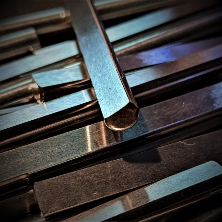 Linear Shaft - 5mm - Bearing Steel - D Cut - Multiple Lengths